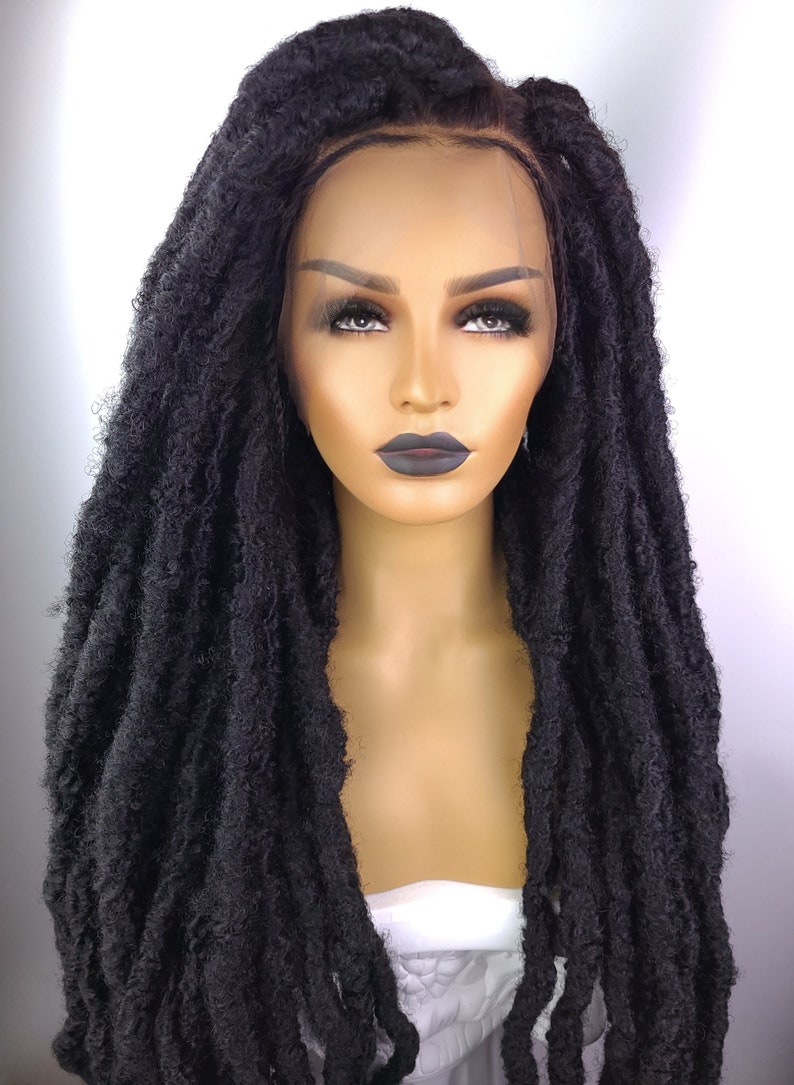 JUMBO LOCS Full Lace Wig Bae Locs Dread Locs large Faux | Etsy