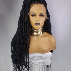 BOHO DISTRESSED LOCS Full Lace Wig, 30 Inches / Human Hair Curls - Etsy