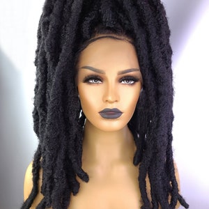 JUMBO LOCS Full Lace Wig, Bae Locs, Dread Locs ,large Faux Locs ...