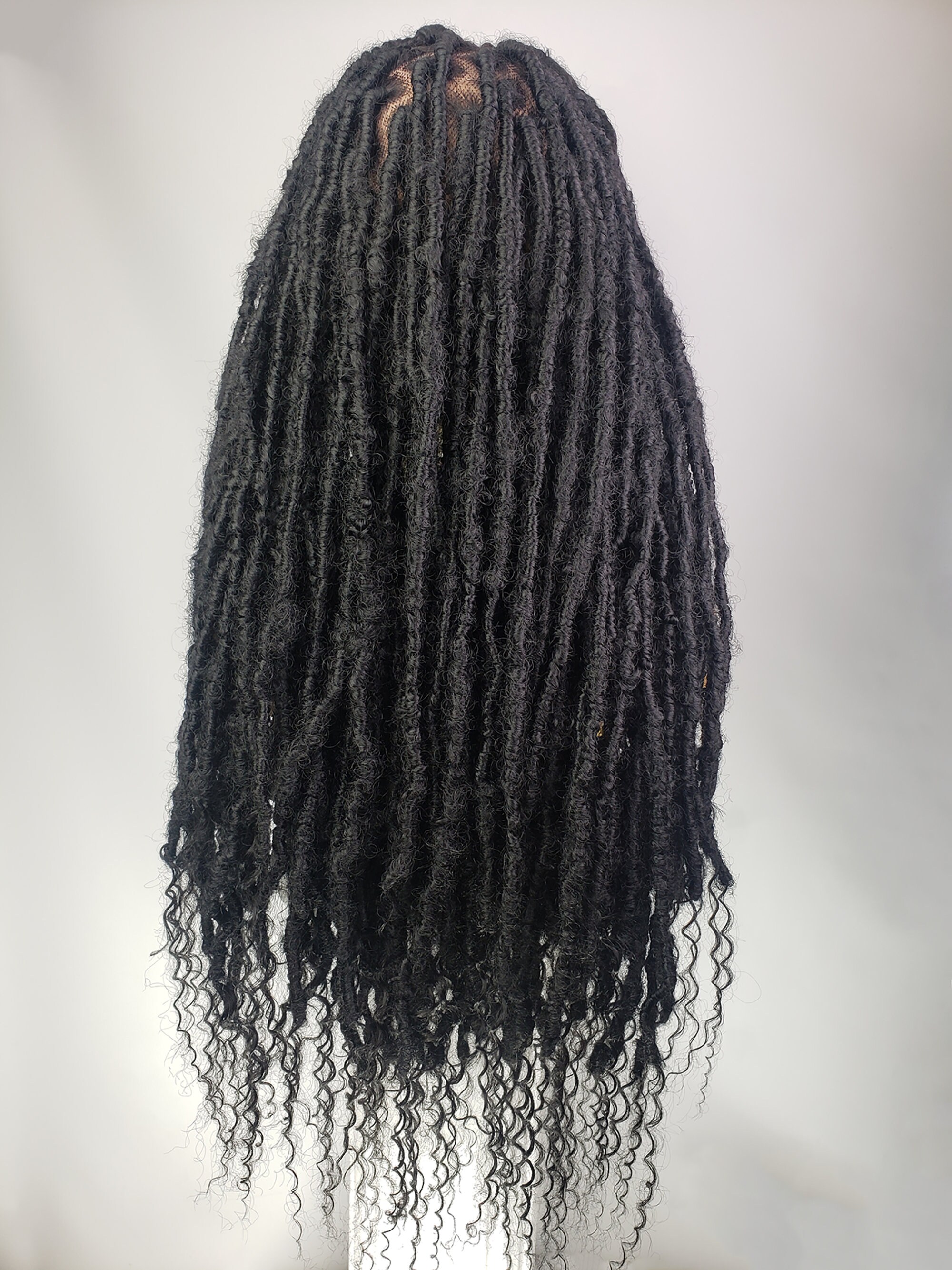 BOHO DISTRESSED LOCS Full Lace Wig 30 Inches / Human Hair - Etsy