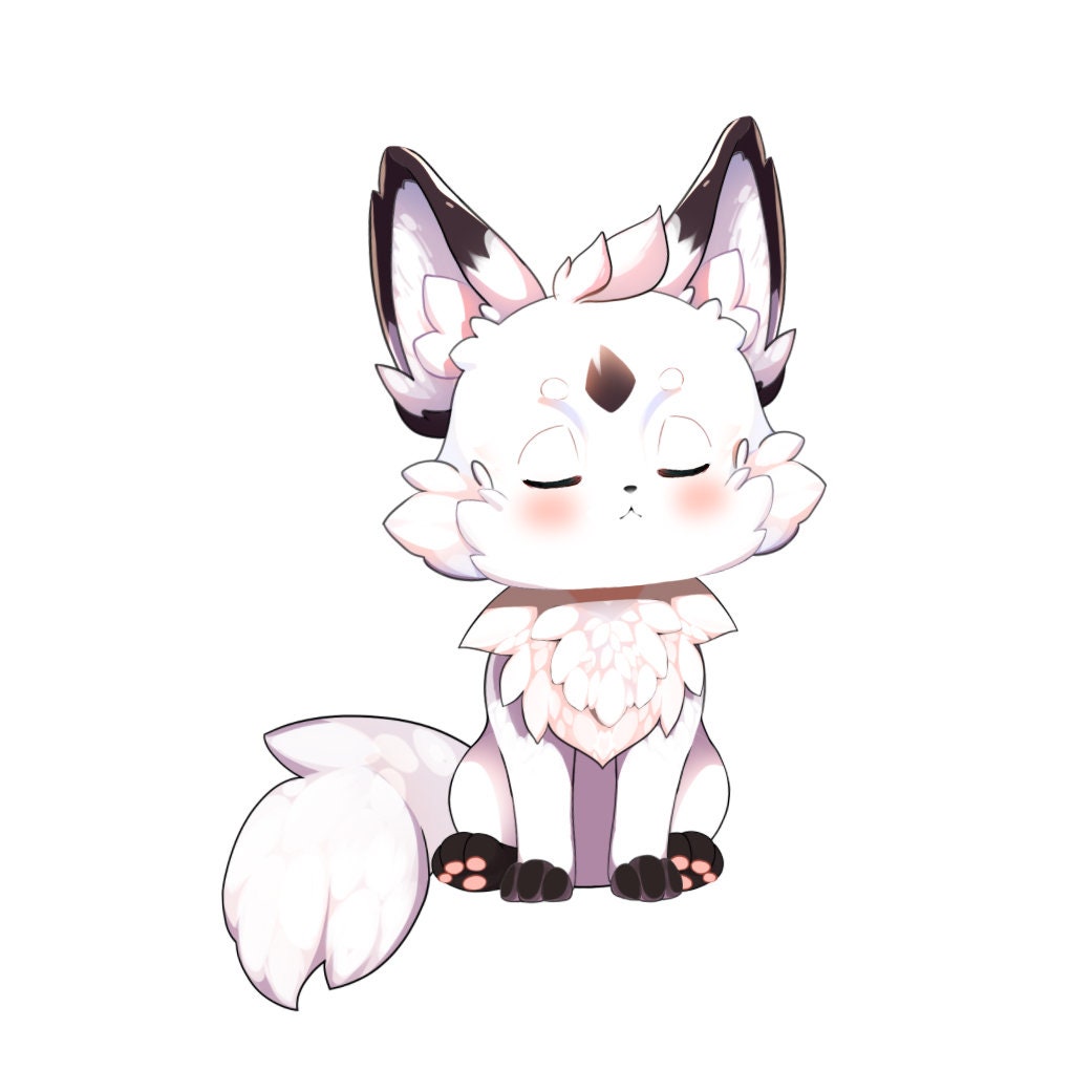 Customizable Live2d Vtuber Anime Fox Model Editable & Rigging ...