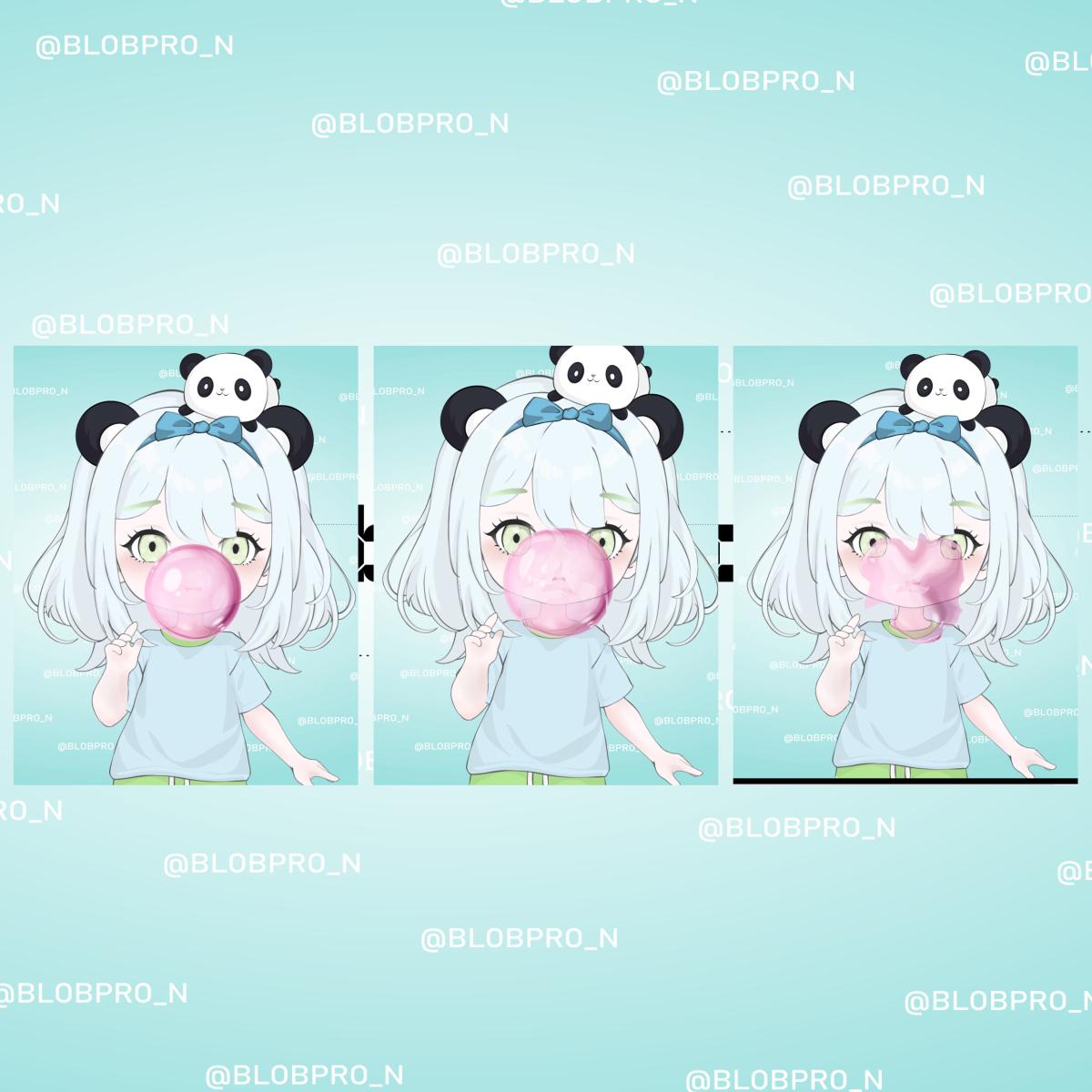 Vtuber Asset – Bubble Gum – Rigged Live2d - Etsy