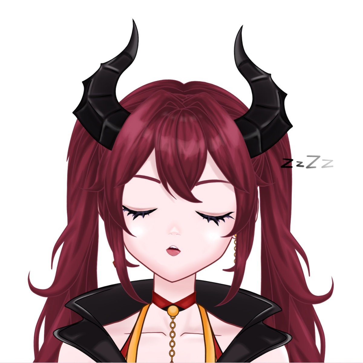 Live2d Vtuber Model Imp Girl Premade Model for Vtube Studio, Aries Girl ...