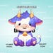 Premade Vtuber Model Vampire Bat Live2d Halloween Bat Avatar Kawaii ...