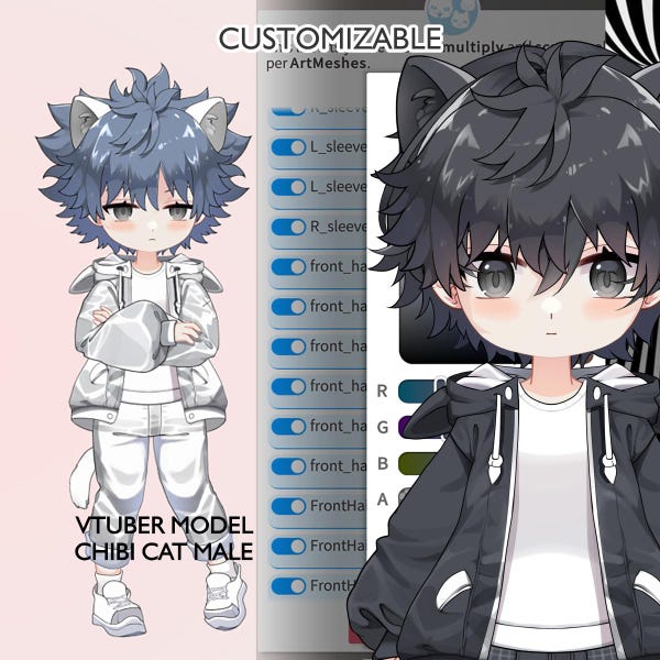 Vtuber model - Etsy México