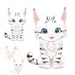 Customizable Vtuber Cat Model Live2d | Anime Cats Avatar | Premade ...
