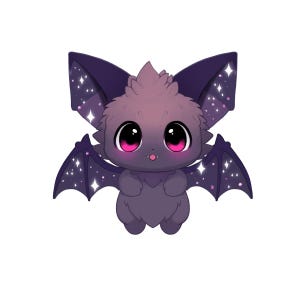 Premade Vtuber Model - Vampire Bat Live2d - Halloween Bat Avatar ...
