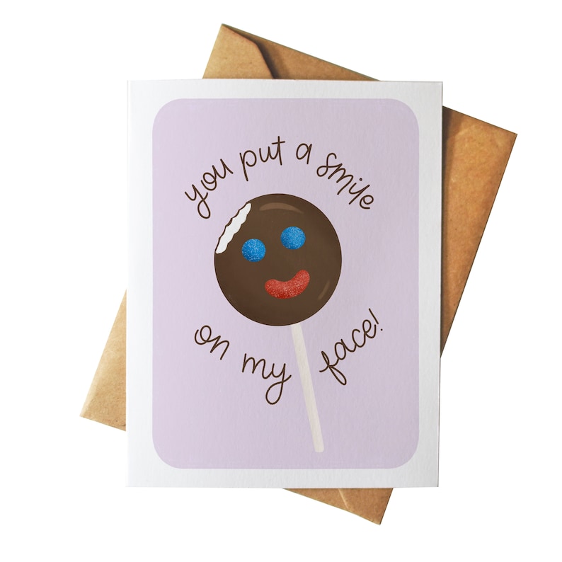 You Put a Smile on My Face | Paleta Payaso | Valentine's Day Cute ...
