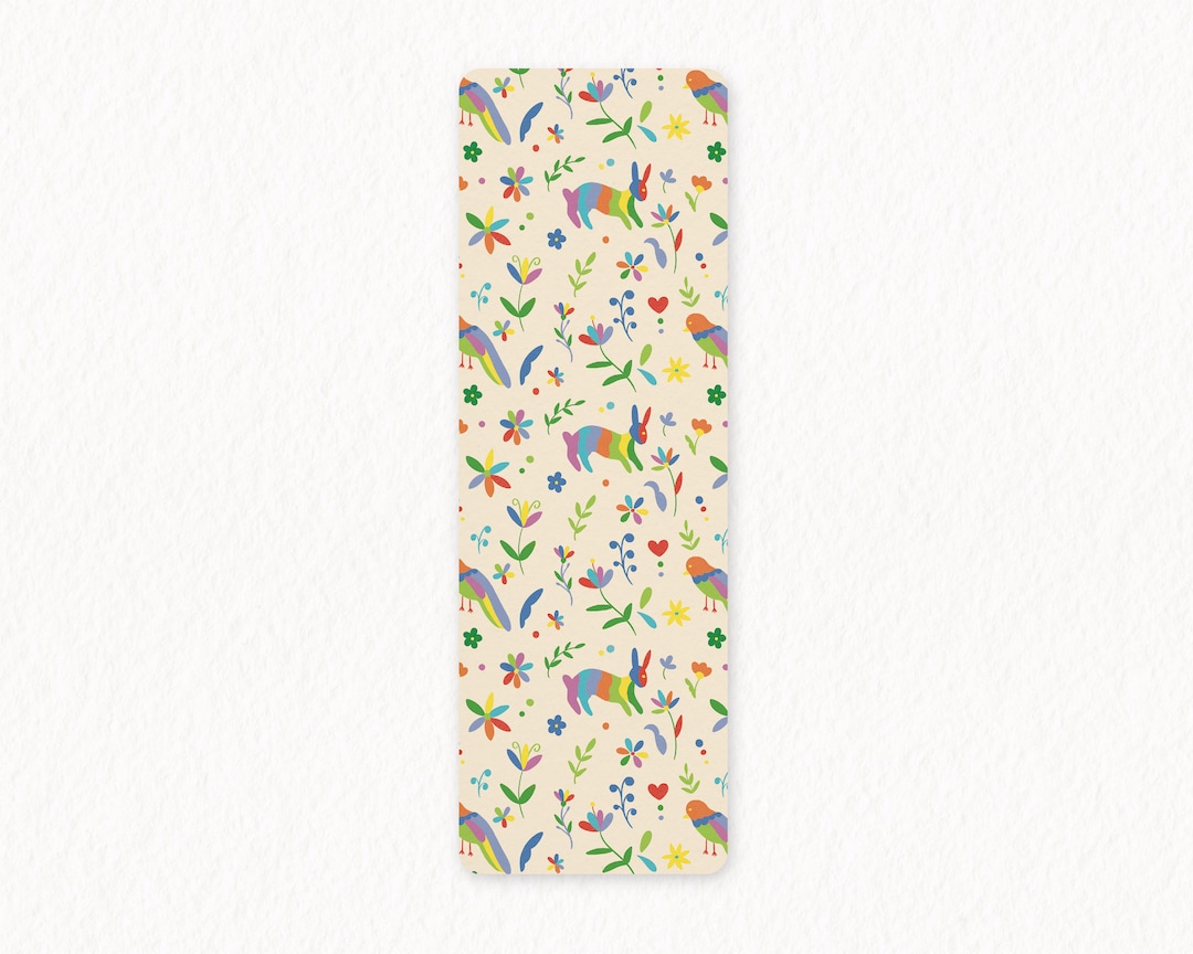Otomi Pattern Bookmark | Latinx Illustration | Mexican Inspired ...