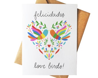Felicidades Congratulations Card spanish - Etsy
