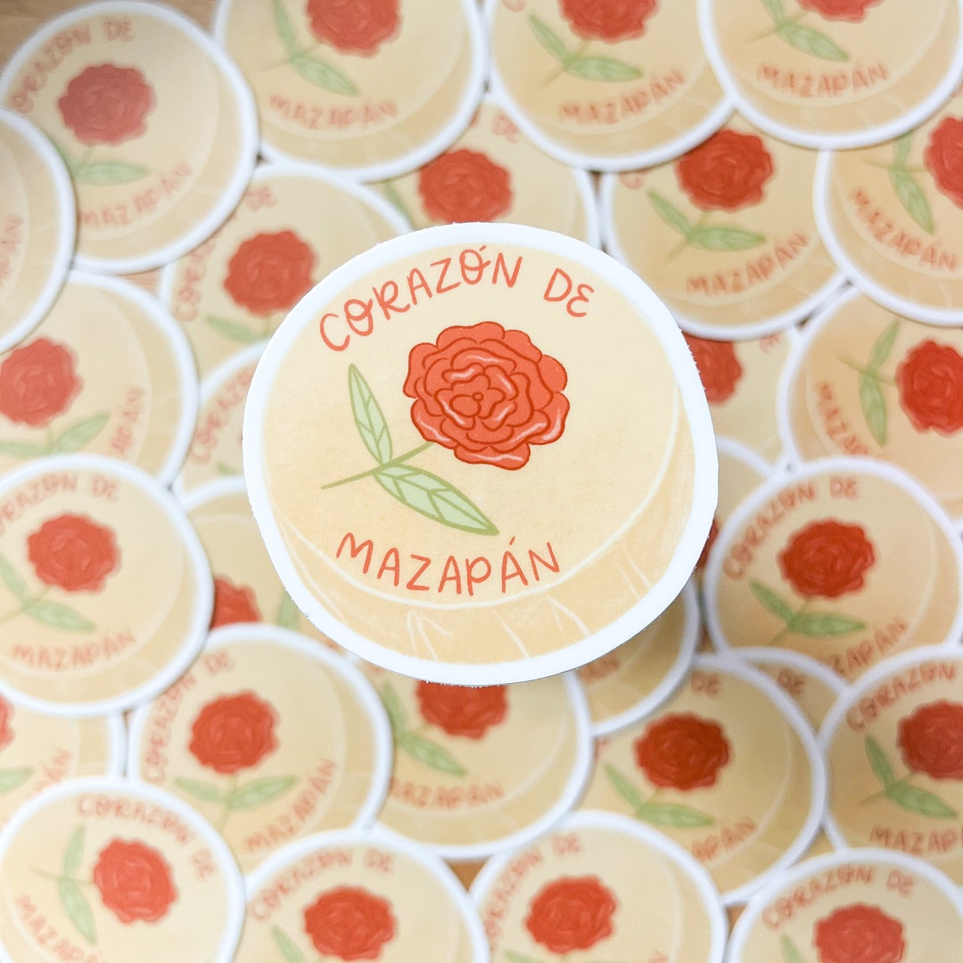 Corazon De Mazapan Sticker | Cute Illustrated Latinx | Mexican Candy ...