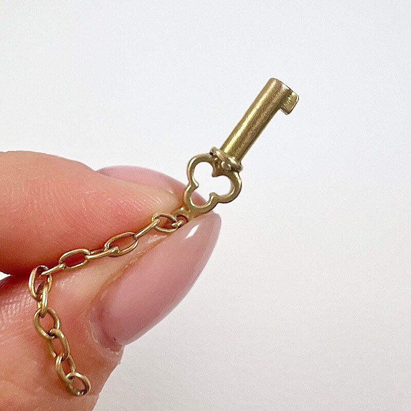 Antique Key Charm - Etsy