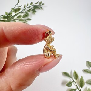 Vintage 9ct Yellow Gold, London Hallmarked 1960, Pixie Pendant, Fairy Lucky Charm - Etsy