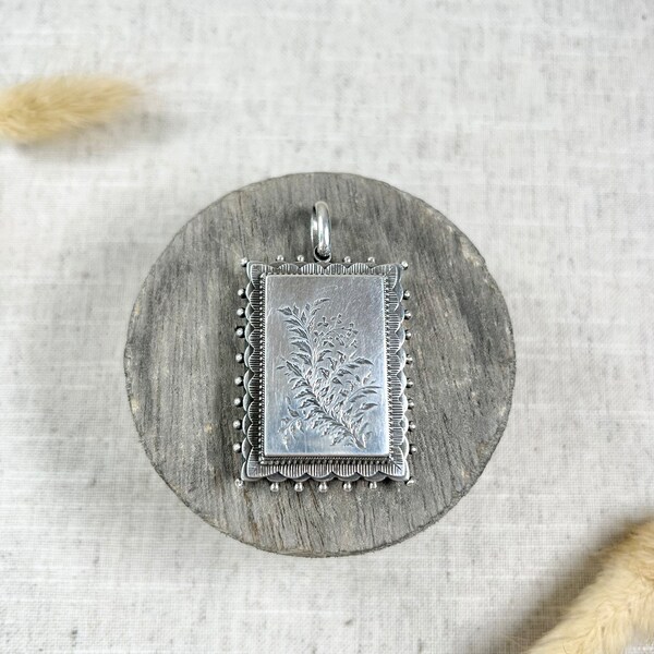 Silver Book Locket - Etsy
