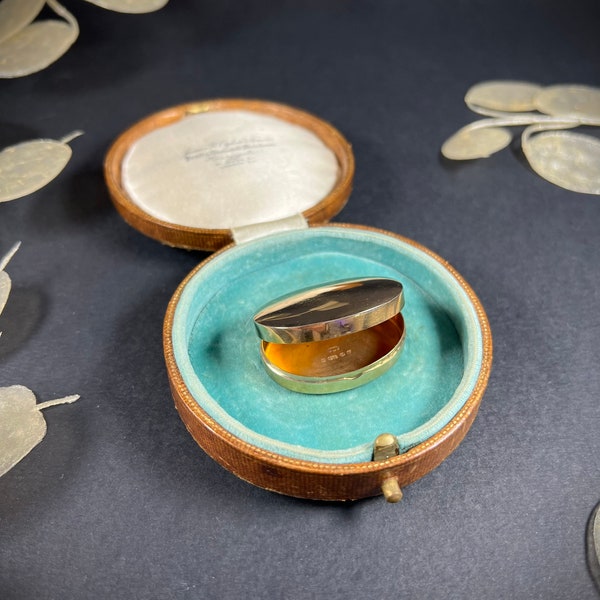 Gold Pill Box - Etsy UK