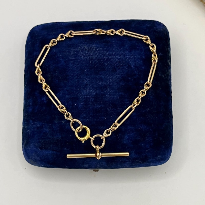 9ct Chain Fancy Link - Etsy