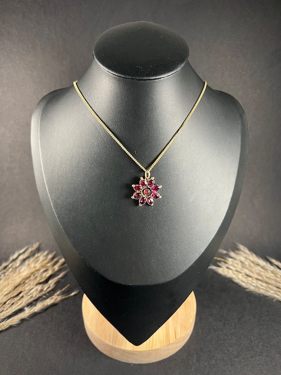 Antique 9ct Rose Gold, Early Victorian Almandine Garn… - Gem