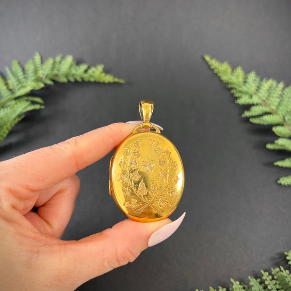 Antique Gold Locket - Etsy