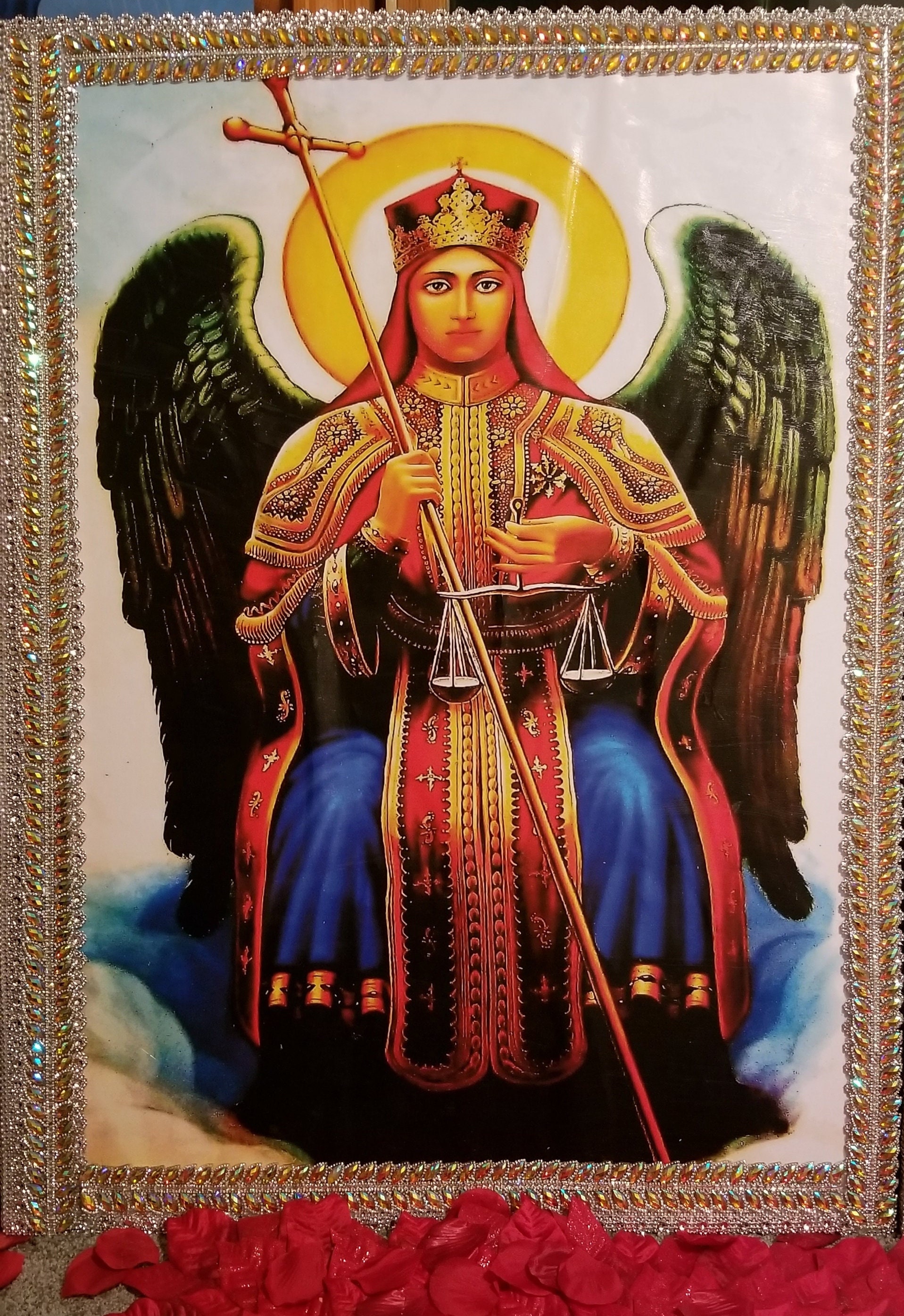 Saint Michael Archangel Icon | Ethiopian Orthodox Christian Art - Etsy