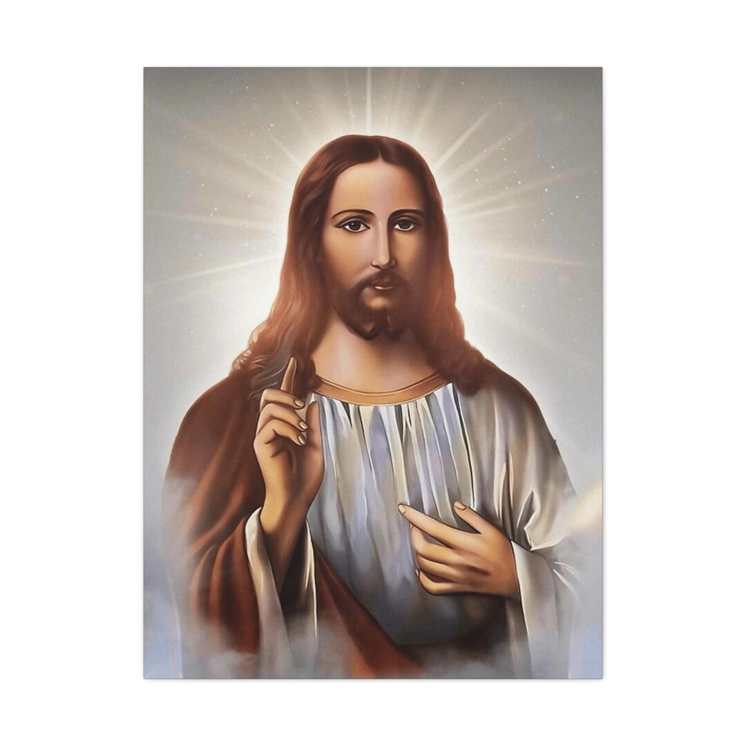 Jesus Christ Christian Gift Canvas Gallery Wraps, Jesus Icon Orthodox ...