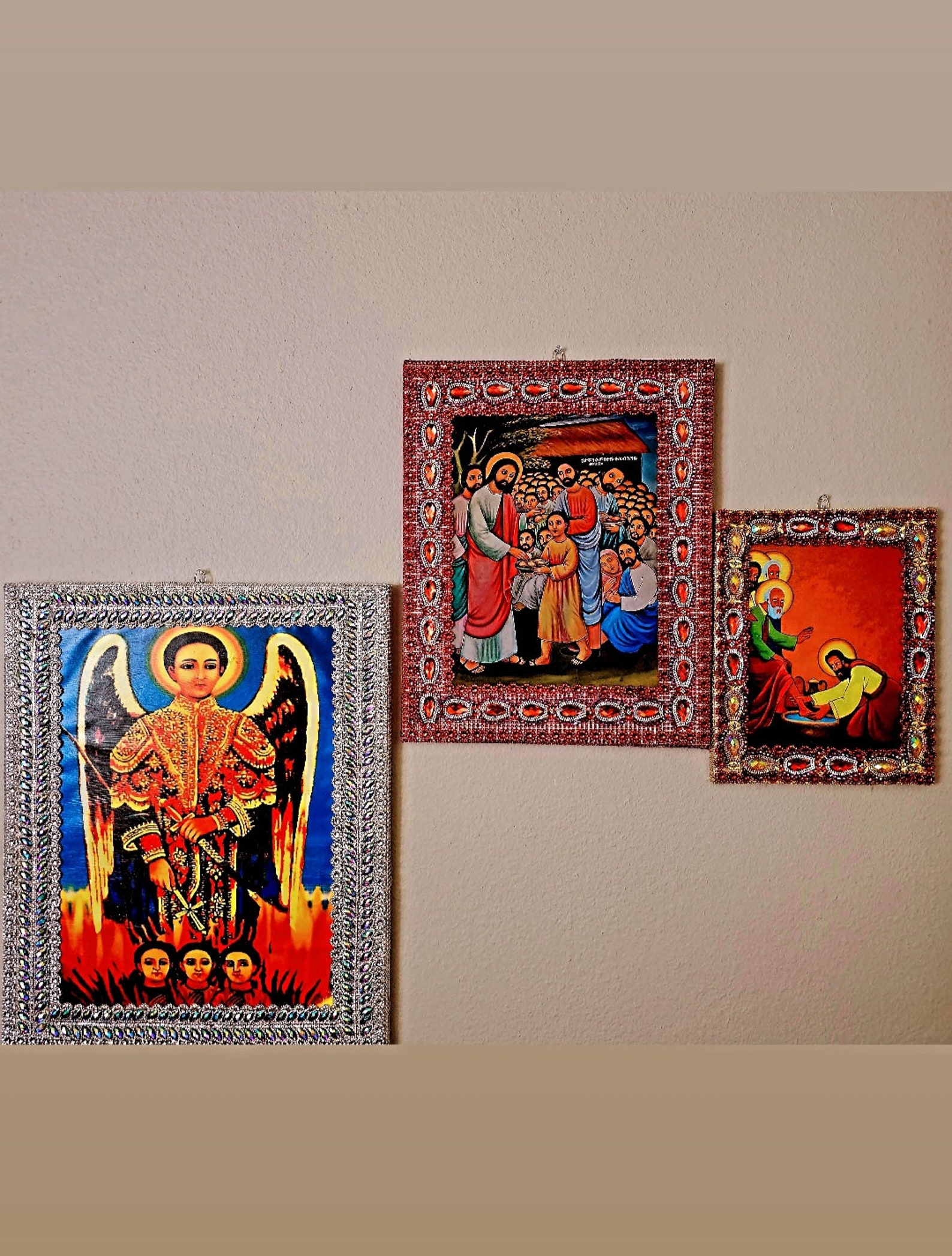 Archangel Gabriel|kidus Gabriel|ethiopian Art|ethiopian Orthodox|icon ...