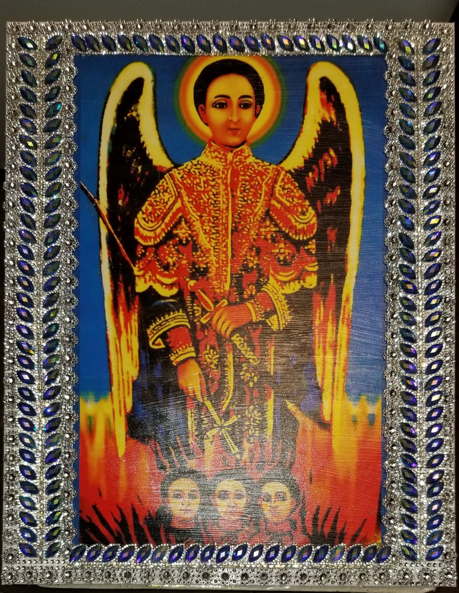 Archangel Gabriel Canvas Icon | Ethiopian Orthodox Art - Etsy