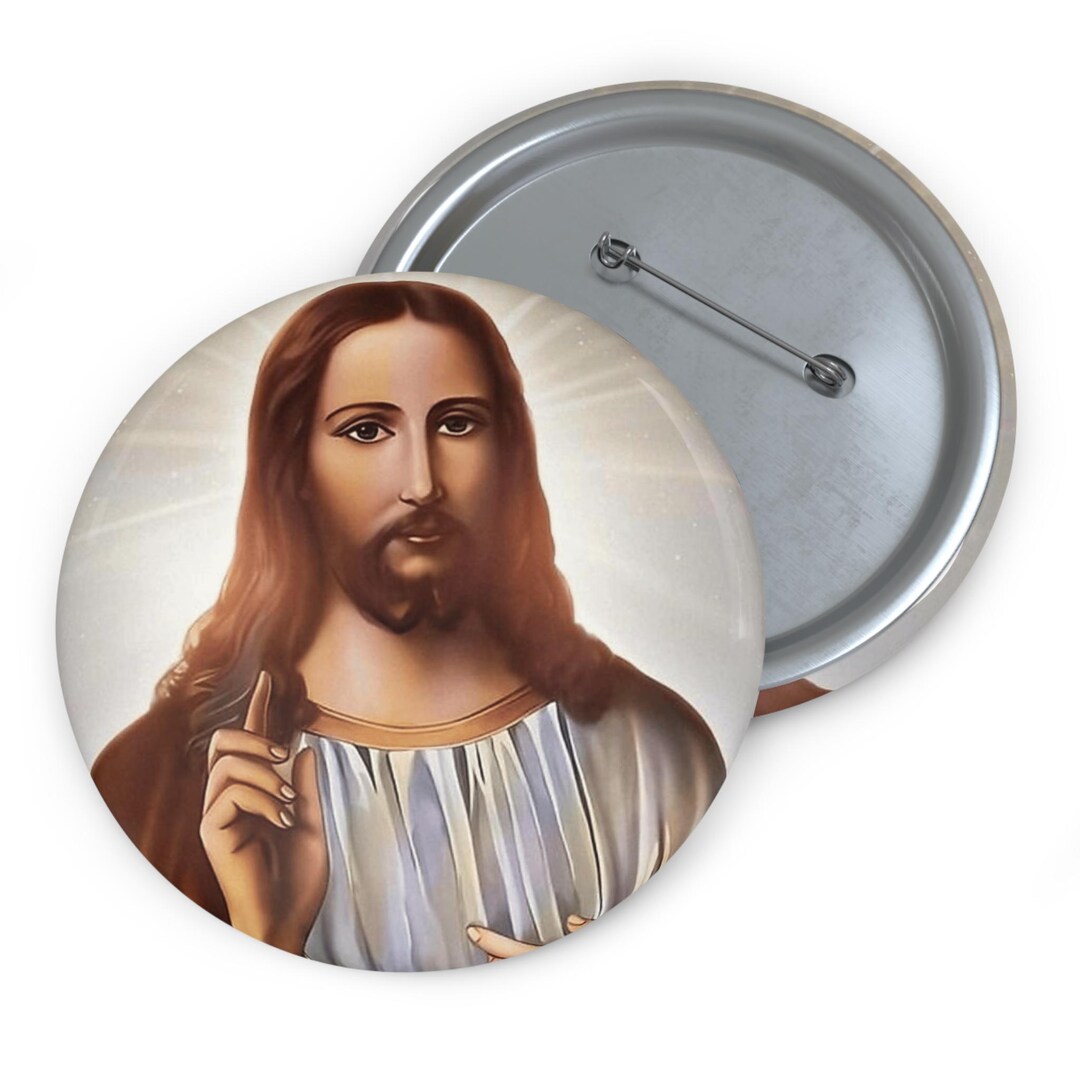 Jesus Christ|medhanialem|jesus Pin Buttons - Etsy
