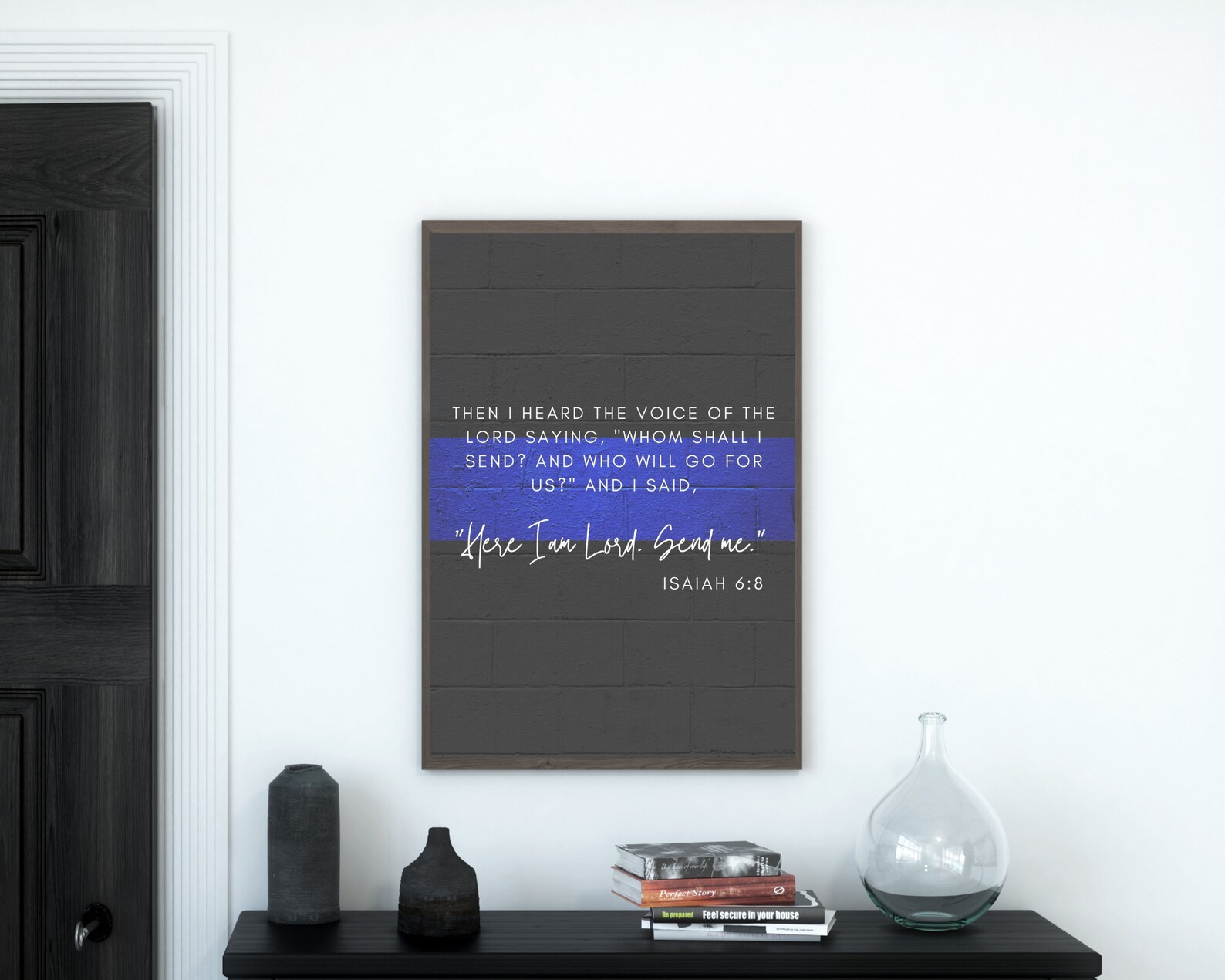 Police Officer Print, Police Quote, Thin Blue Line Printable, Police ...