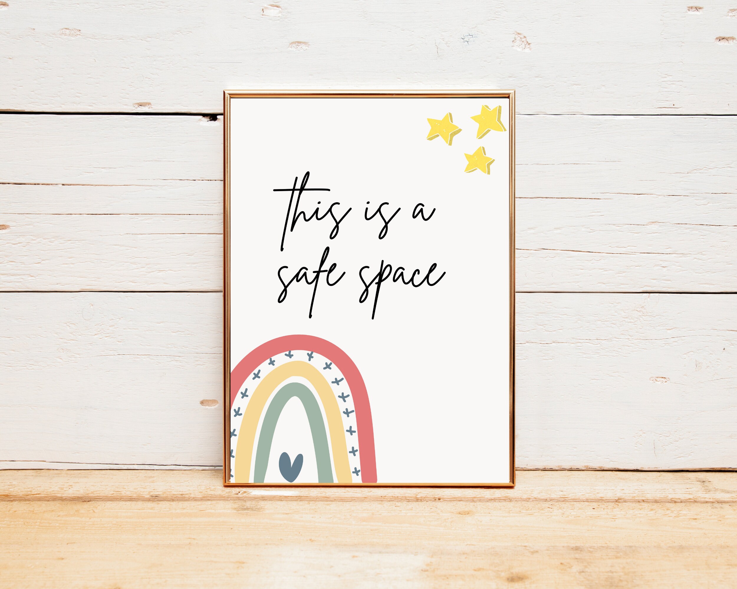 Counseling Office Sign, Safe Space Counseling Print, Counseling Quote ...