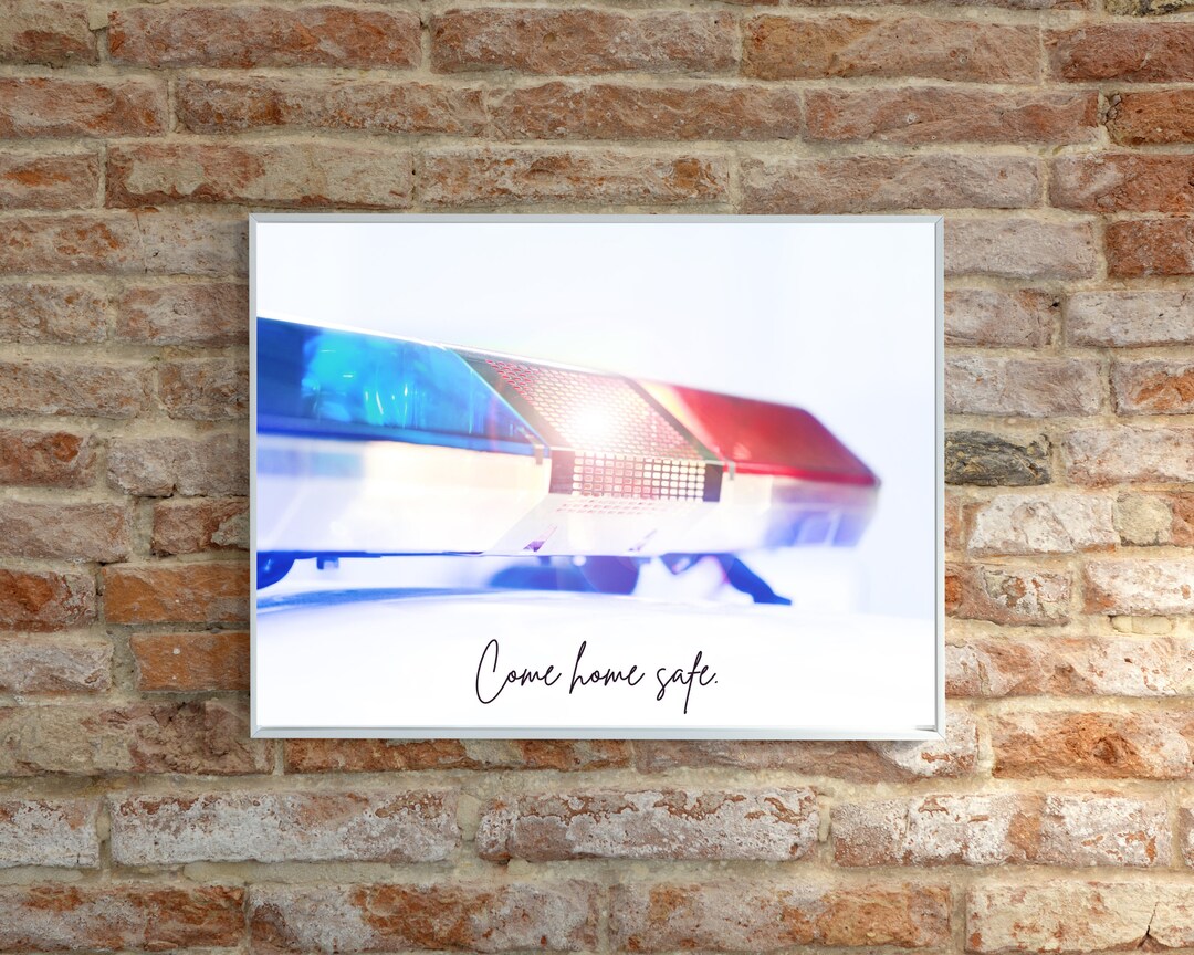 Police Officer Print, Police Quote, Police Car Print, Police Officer ...