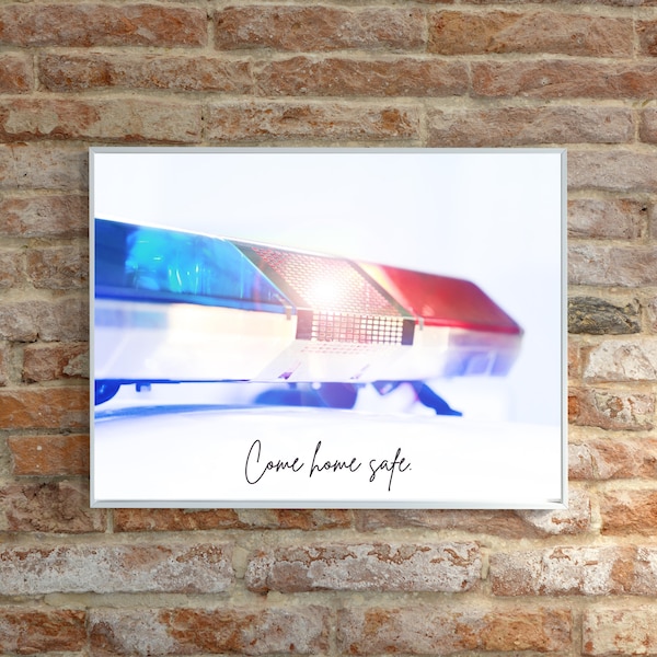 Police Wall Art - Etsy