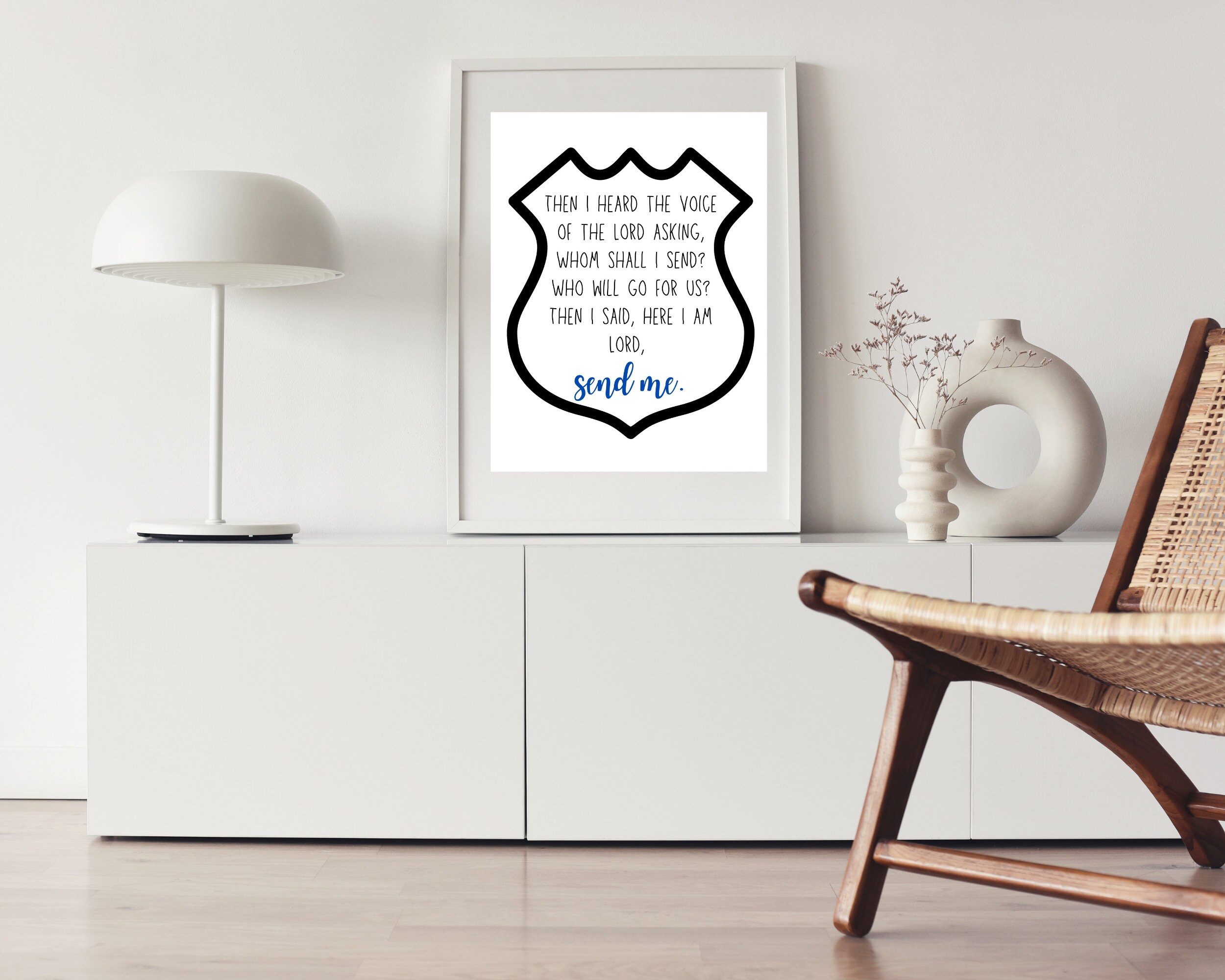 Police Officer Print, Police Quote, Police Badge Print, Police Officer ...