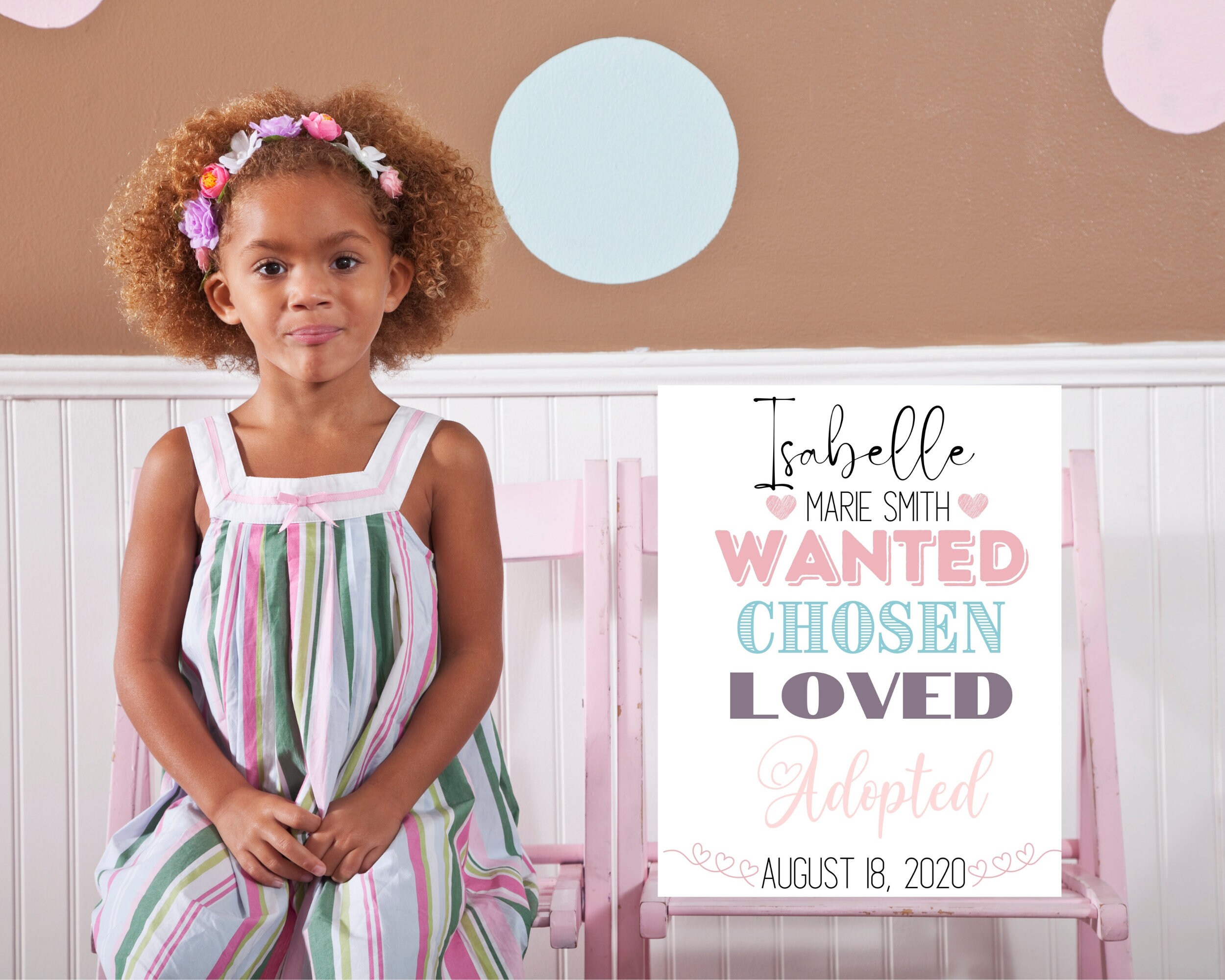 Personalized Adoption Sign, Adoption Announcement Sign, Adoption Day ...