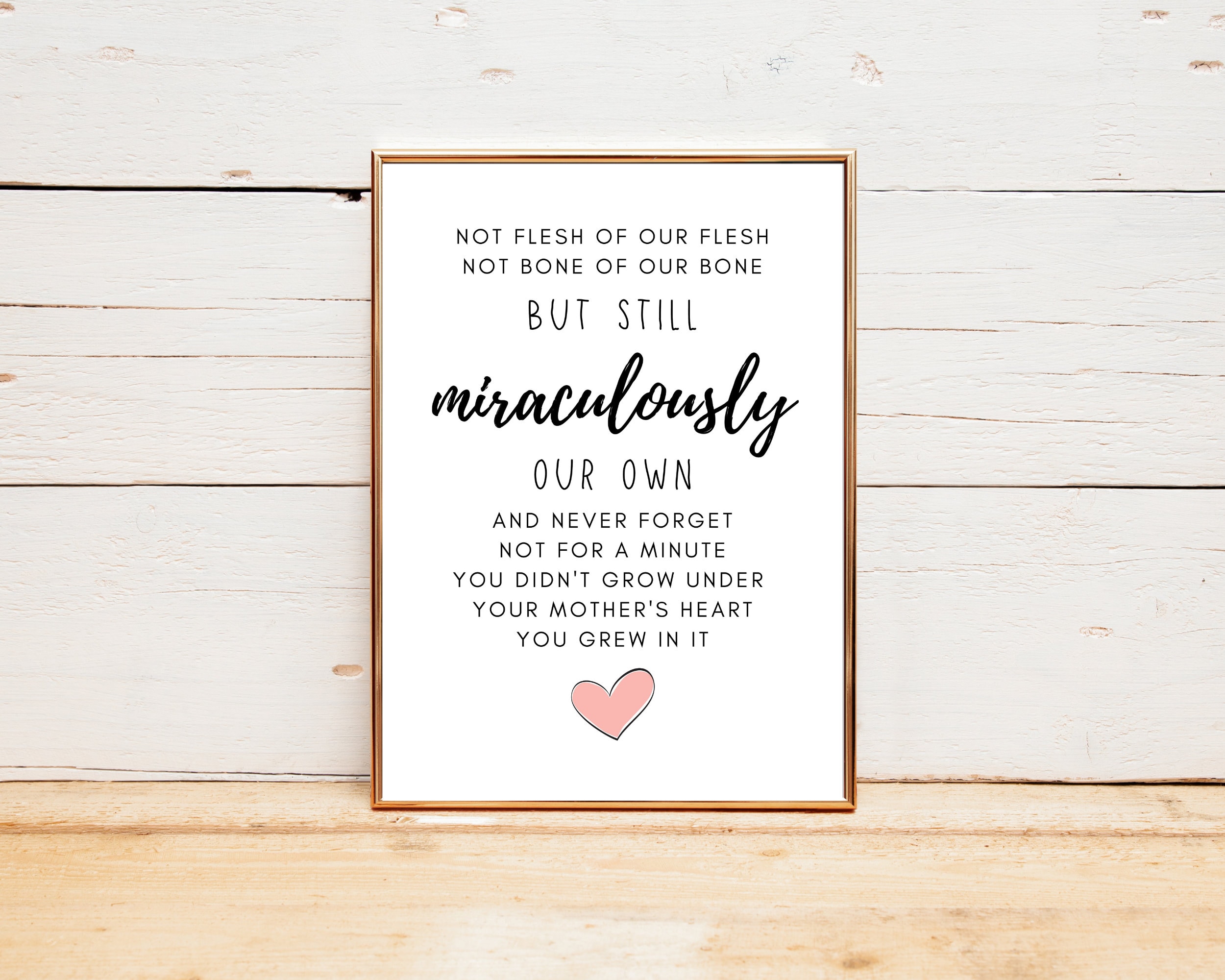 Gotcha Day Quotes Adopted Baby SVG,Adopted Svg,Adoption Svg,Adoption