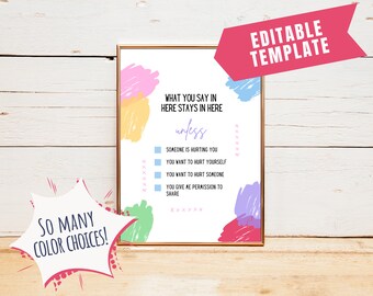 Where is the Counselor Sign, Editable, Counseling Office Sign, School ...