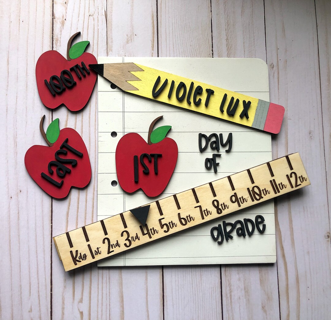 First Day of School | Back to School | First Day of School Sign | First ...