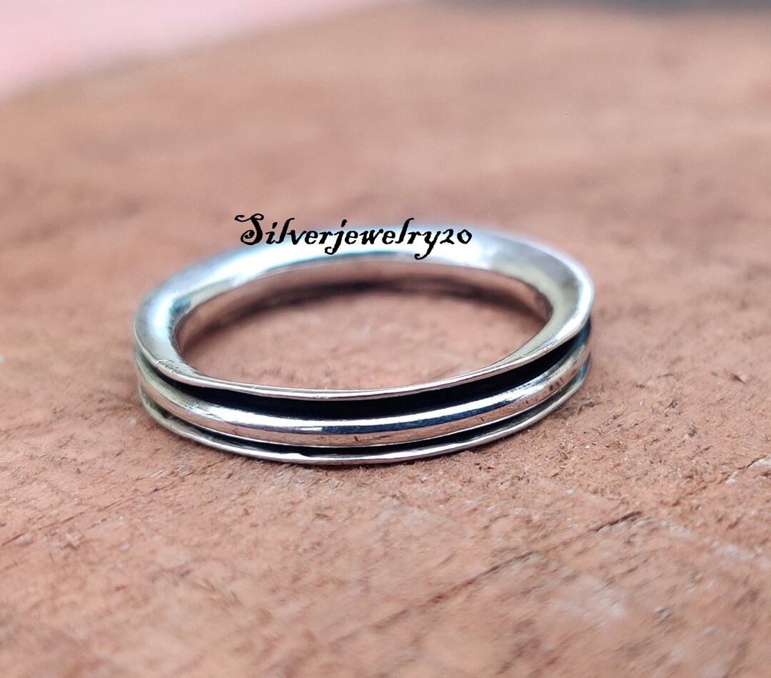 Silver Spinner Ring, 925 Sterling Silver Ring , Handmade Ring ...