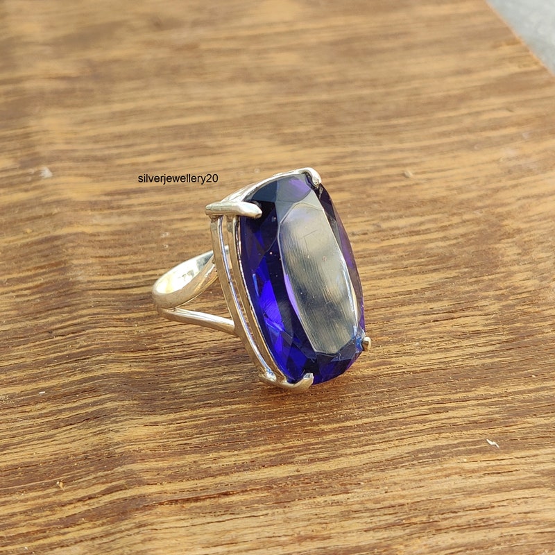 Iolite Ring - Etsy