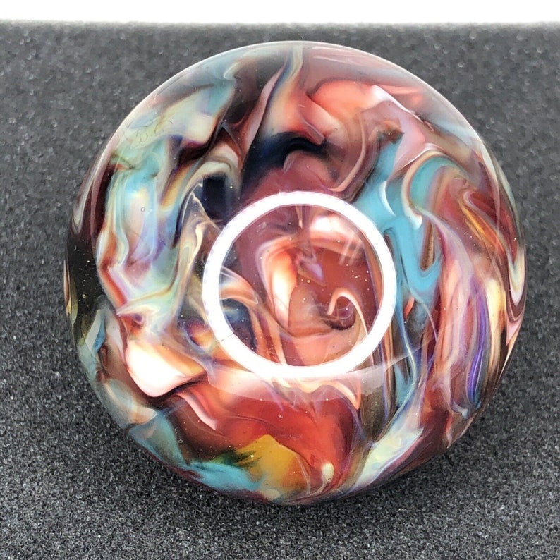 Handmade Contemporary Art Glass Marble 2.12 Multicolor - Etsy