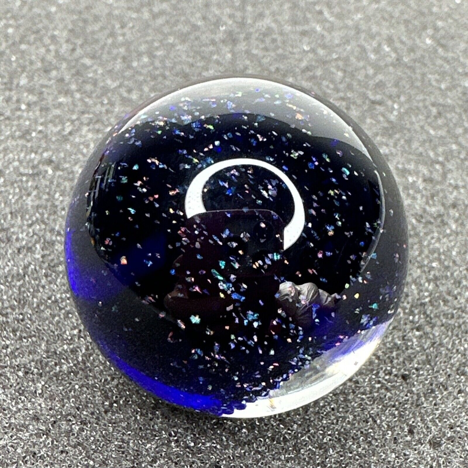 Contemporary Handmade Art Glass Marble 1.05 Sparkle Opal - Etsy