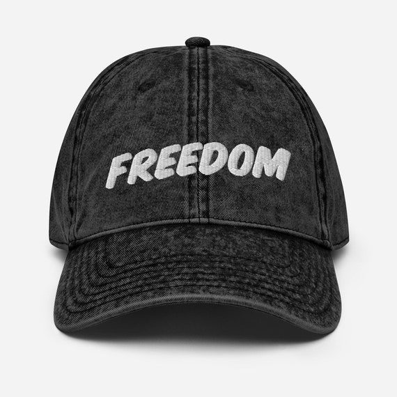 Freedom Hat Vintage Cotton Twill Capfreedom hat cap medical | Etsy