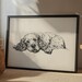 Cavapoo Vintage Print, Cavoodle Vintage Poster, Dog Wall Art Decor ...