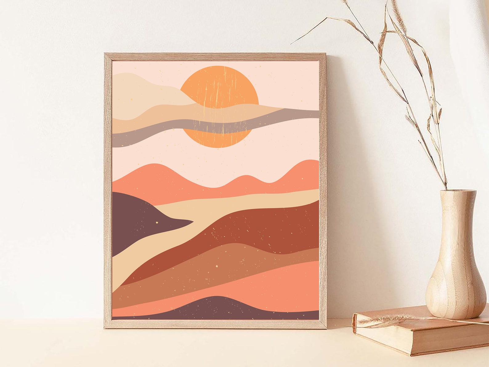 Boho Print Set of 6 Boho Gallery Wall Prints Boho Gallery | Etsy