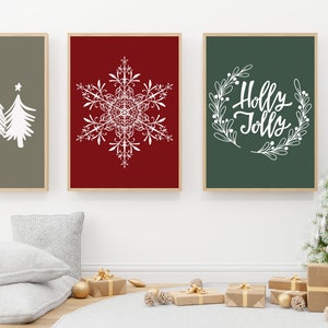Christmas Mega Bundle Set of 15 Printables Boho Christmas - Etsy