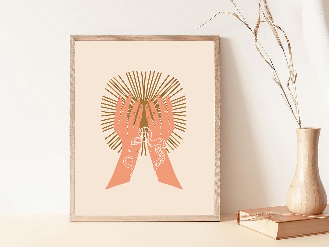 Boho Hands Print Boho Poster Boho Art Boho Gallery Boho - Etsy