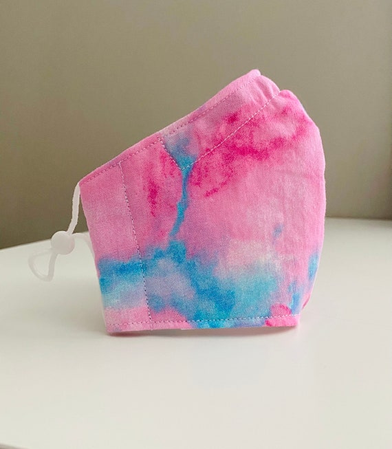 Triple-layer Cotton Candy Mask | Etsy