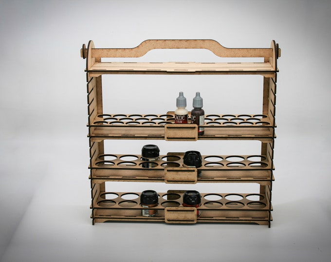 Vertical Paint Storage Rack for Model Painting Compatible - Etsy
