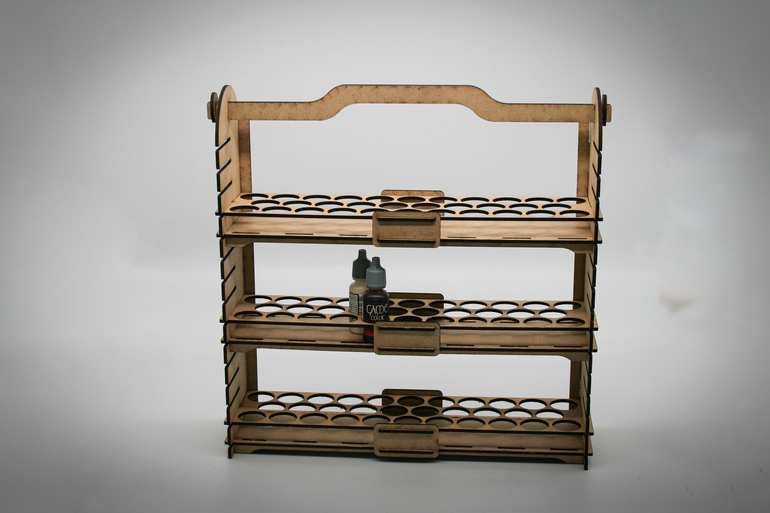 Vertical Paint Storage Rack for Model Painting, Compatible With Several ...