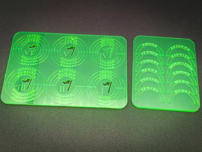 Warhammer Kill Team Specialist Tokens Acrylic Token Set KT 40k - Etsy