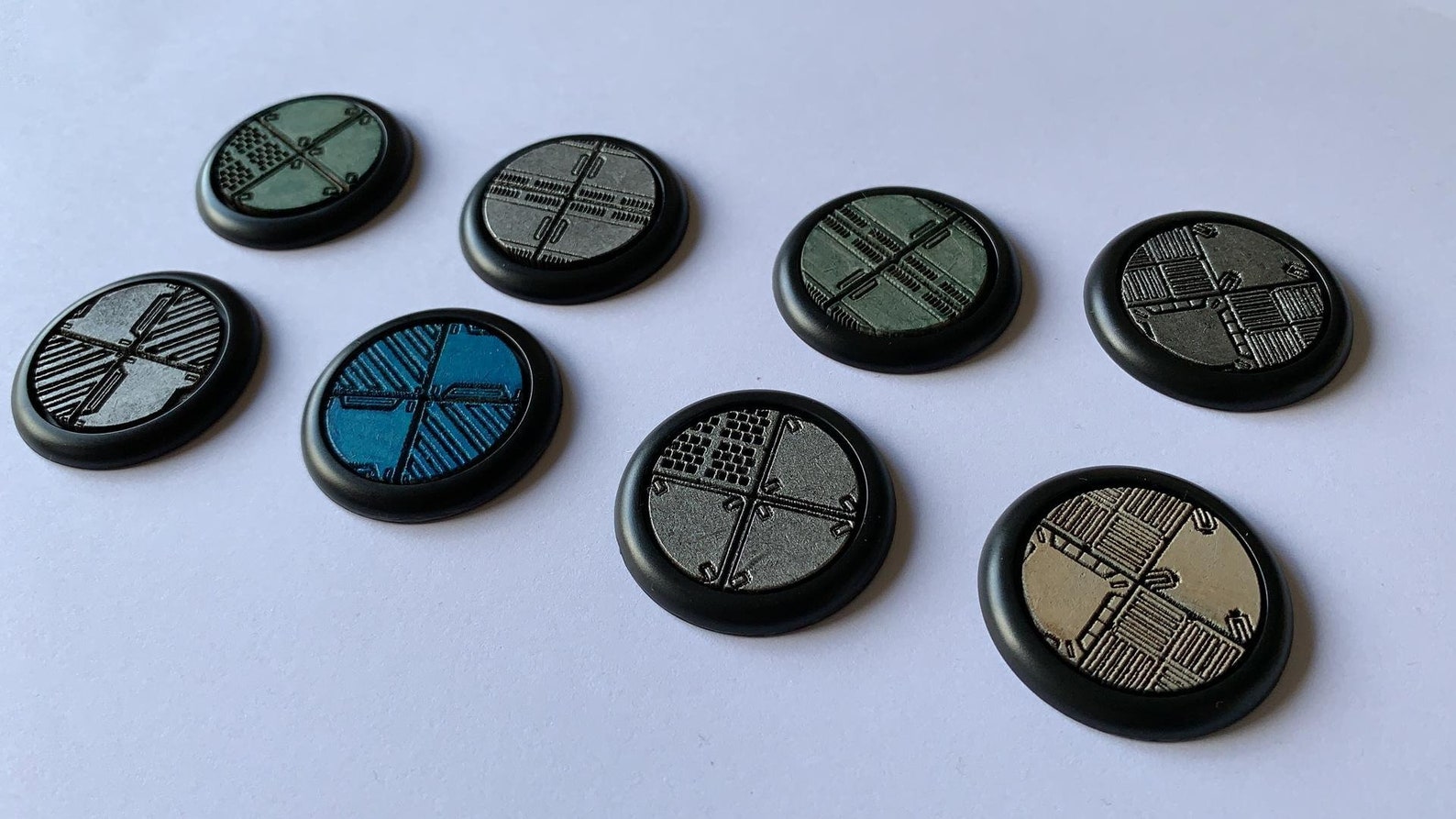 MDF Miniature Base Inserts, Wargaming Scenery - Etsy